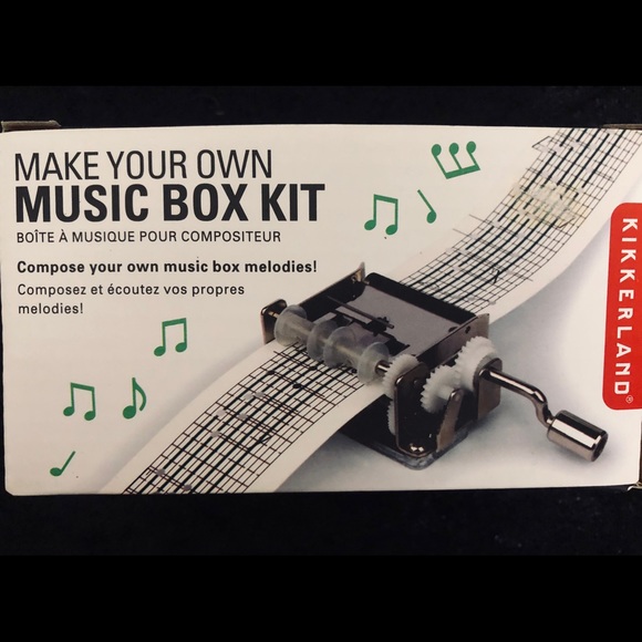 Kikkerland | Accents | Kikkerland Photo Cable Music Box Gift Set | Poshmark
